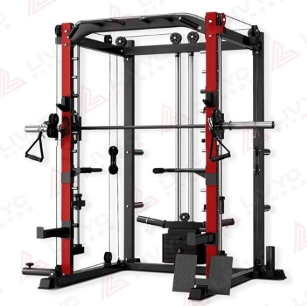 LIVYC FITNESS - POWER RACK SMITH MACHINE PRO - PRSMP --NS
